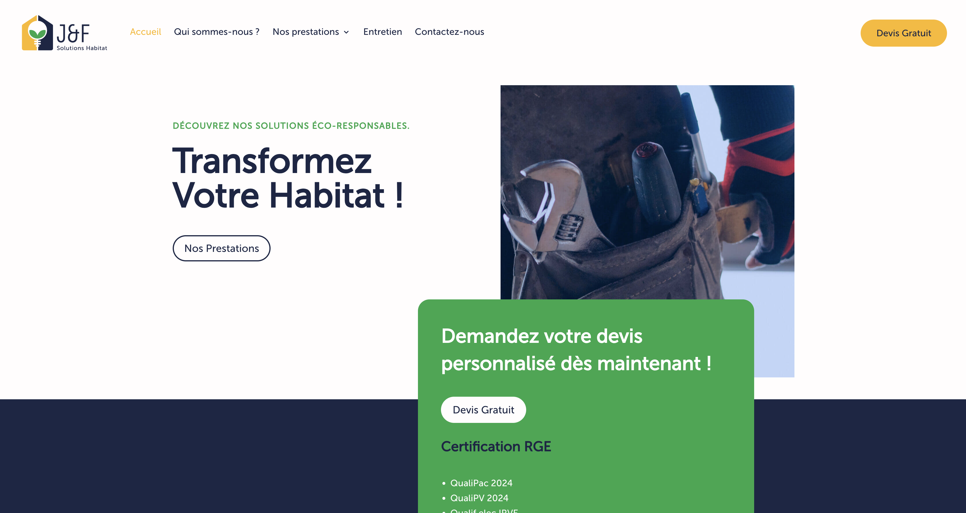 Accueil - jf solutions habitat